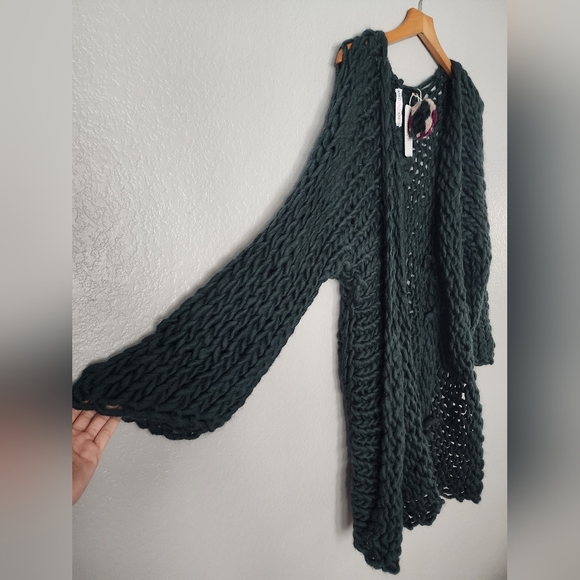 Handmade | Sweaters | Custom Peruvian Wool Duster | Poshmark